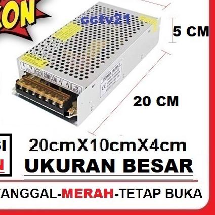 Jual Adaptor Jaring Power Supply PSU Output DC12V 10A Ukuran Besar ...