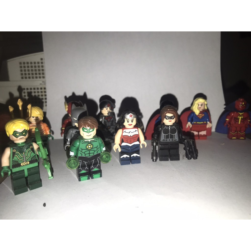 Lego Justice League Custom Minifigures Youtube Batman Minifigures
