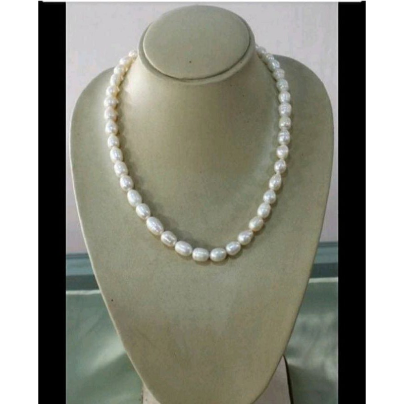 Jual kalung full mutiara tawar | kalung mutiara | Shopee Indonesia