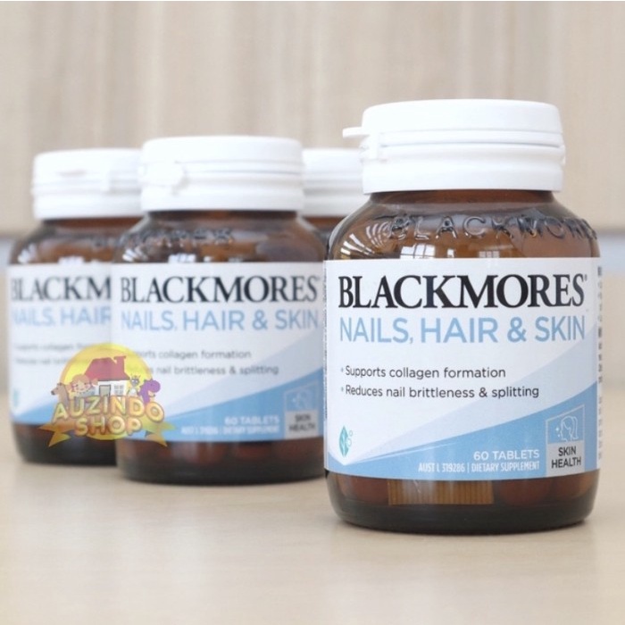 Jual RAMBUT-VITAMIN-SUPLEMEN- READY BLACKMORES HAIR NAIL SKIN 60 TABLET ...