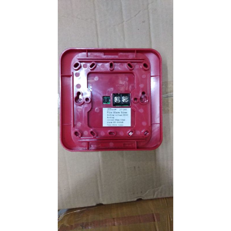 Jual HORN STROBE merek JITtech fire alarm siren JIT-24SL | Shopee Indonesia