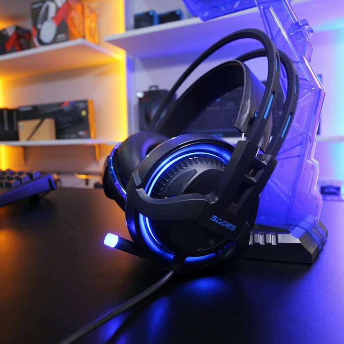 Jual Sades Diablo Realtek Gaming Headset Audio 7.1 Sound SA-916 FREE ...