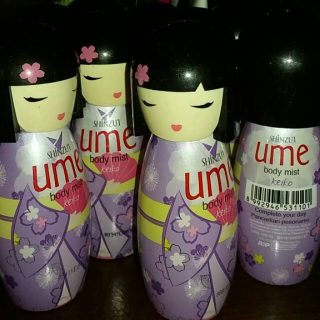 Jual MINYAK WANGI SHINZU'I UME BODY MIST PARFUM | Shopee Indonesia