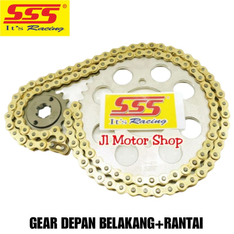 Jual GEAR SET GIR SET GEARSET SSS 428 415 CB150 R CBR150 TIGER MEGAPRO VERZA SONIC 150 R SUPRA ...