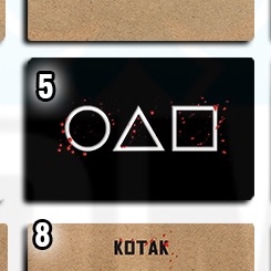 Jual Sticker Pelindung Gar Skin Kartu ATM Game Permainan Cumi cumi ...