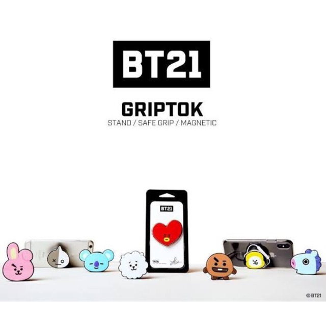 Jual (READY STOCK) Griptok BT21 / Popsocket BT21 | Shopee Indonesia