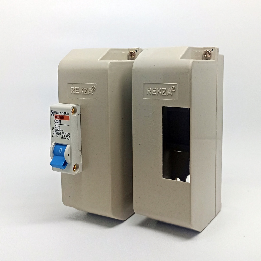 Jual Kotak Box MCB 1 Group 2 Group 4 Group Case MCB Mini Circuit ...