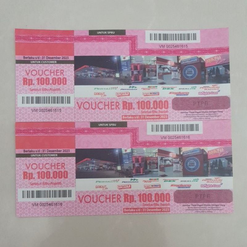 Jual Voucher BBM Pertamina nominal 100rb | Shopee Indonesia