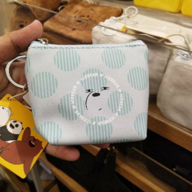 Jual We Bare Bears Trapezoid Coin Purse Miniso | Shopee Indonesia