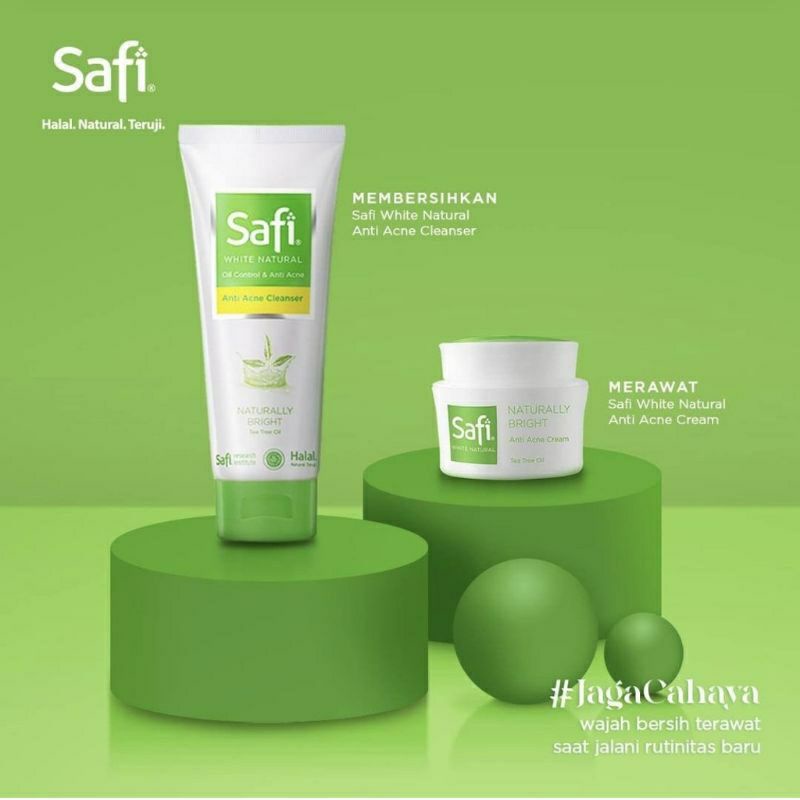 Jual Safi Naturals Acne Series All Variant Acne Clarifying Cleanser ...