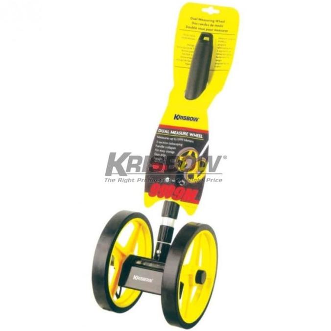 Jual KRISBOW METERAN DORONG 2 RODA /MEASURING WHEEL/ALAT UKUR DIAMETER ...