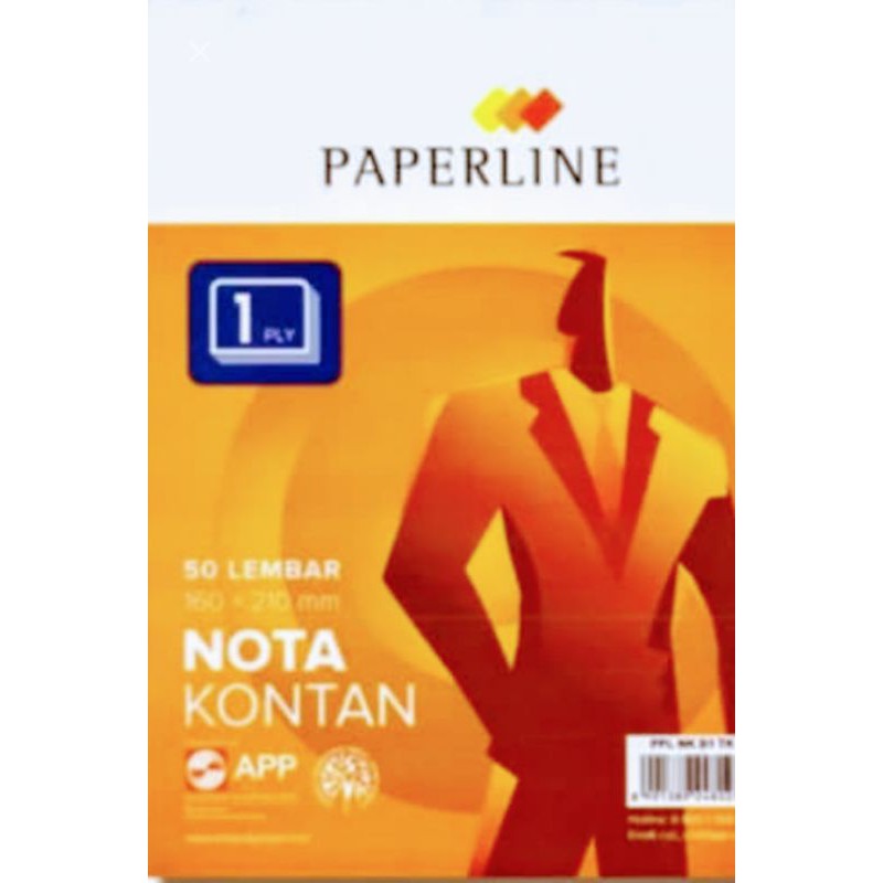 Jual nota kontan besar 1 ply/ rangkap paperline. | Shopee Indonesia