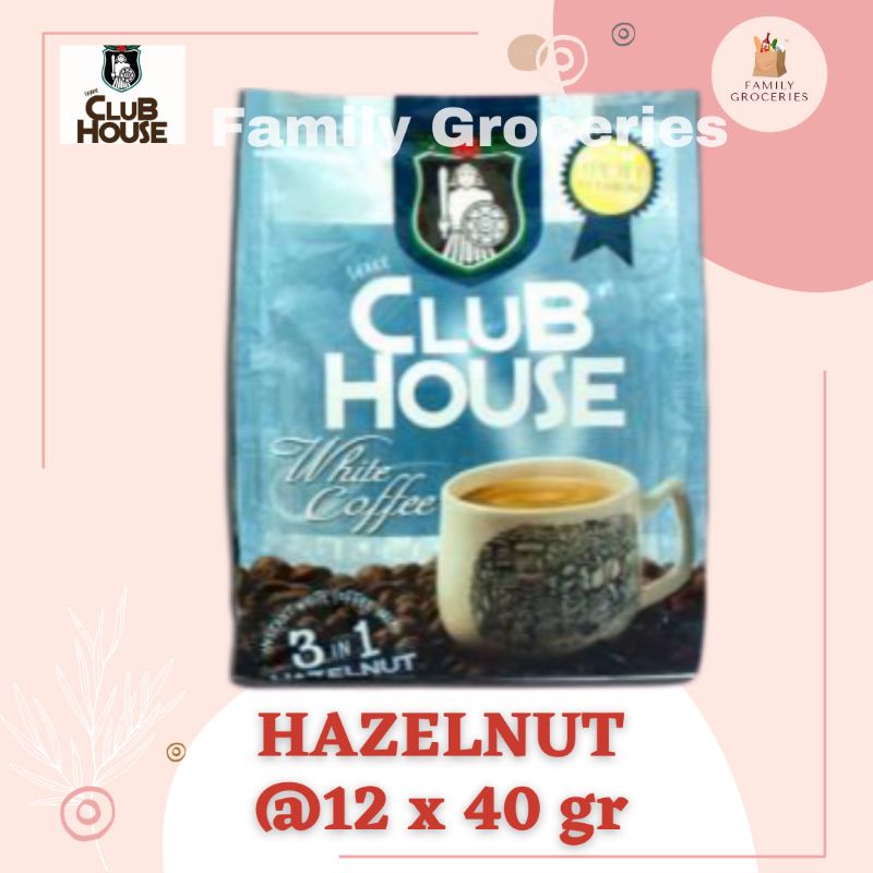 Jual Shake Club House 3 in 1 White Coffee Hazelnut | Shopee Indonesia