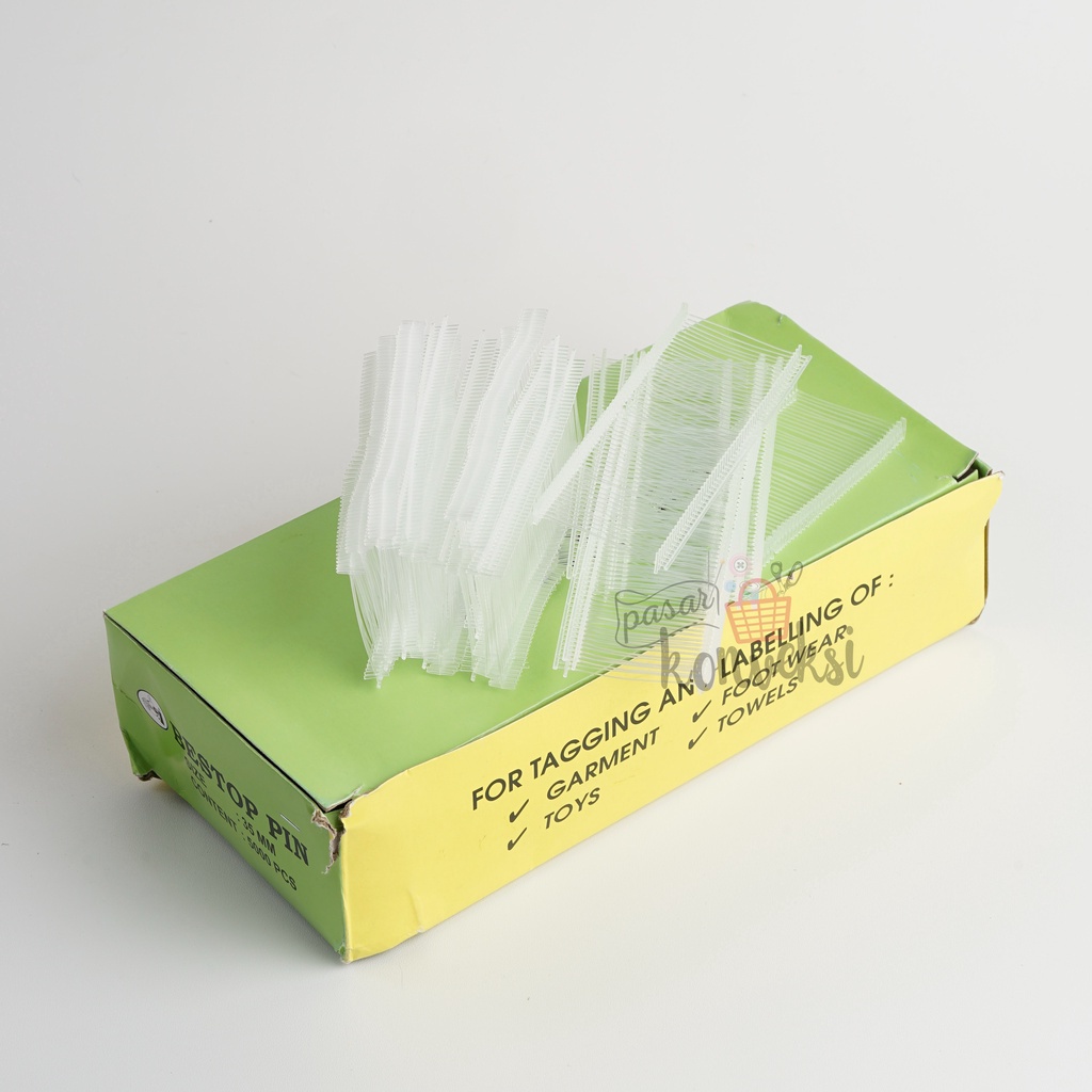 Jual Top Pin/ Tag Pin BEST Isi Refill Tag Gun (5000 pcs) | Shopee Indonesia