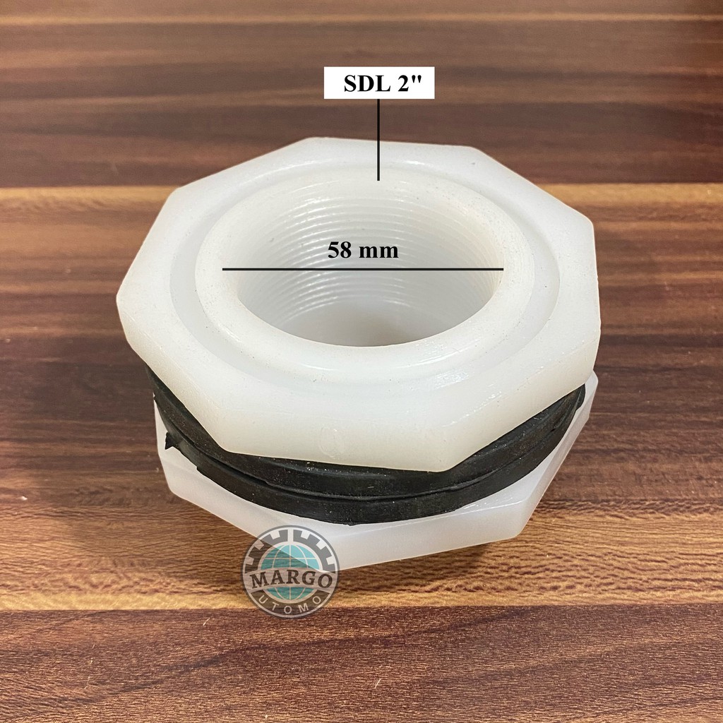 Jual Mur Drat Ring Toren Tandon Tangki 2" inch | Shopee Indonesia