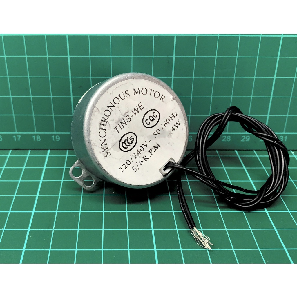 Jual Synchronous Motor AC 220V 5 / 6 RPM 4W | Shopee Indonesia