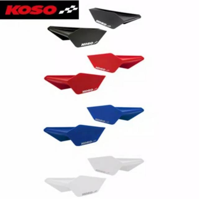 Jual winglet universal wuming model koso / winglet nmax aerox lexy ...