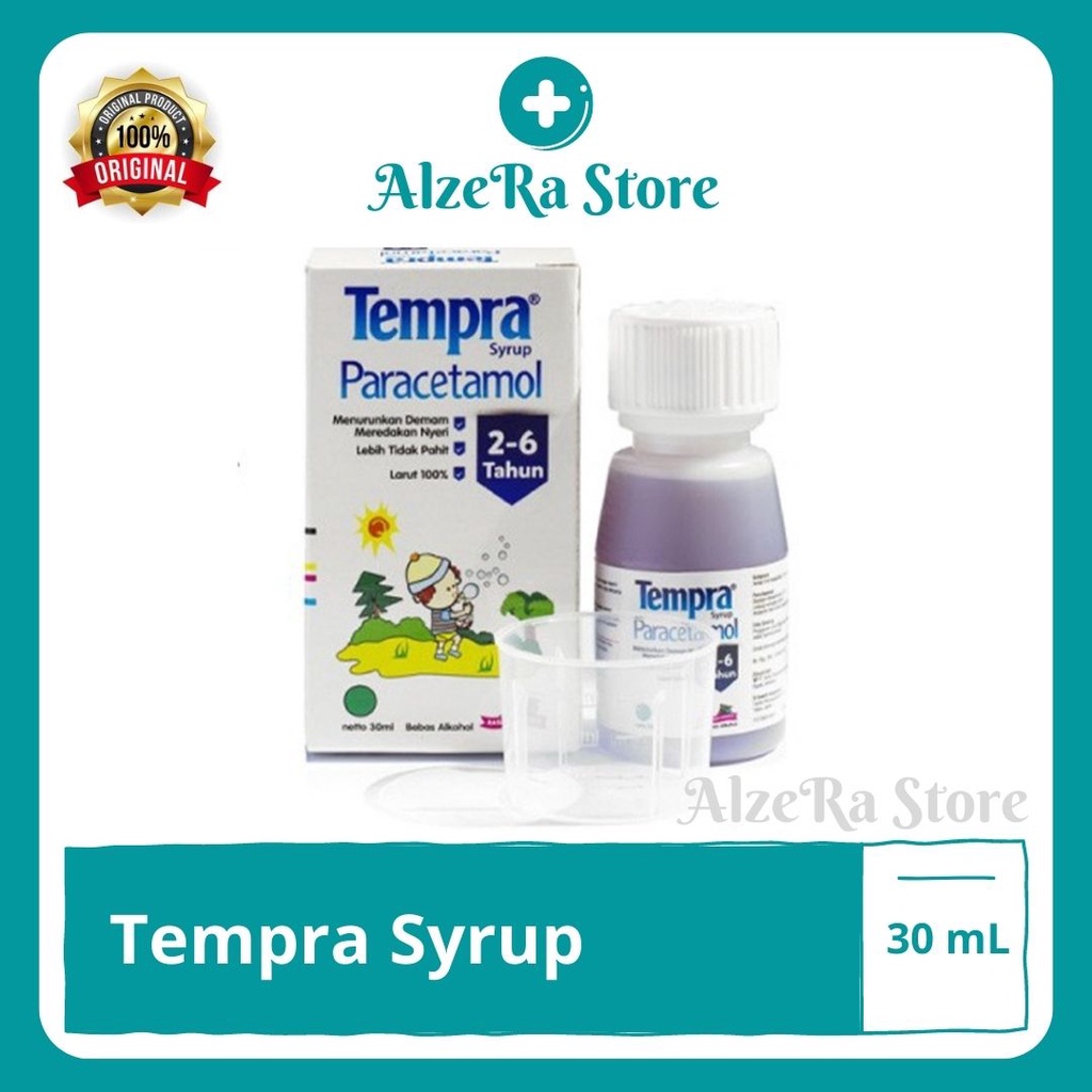 Jual Tempra Syrup 30 mL | Shopee Indonesia
