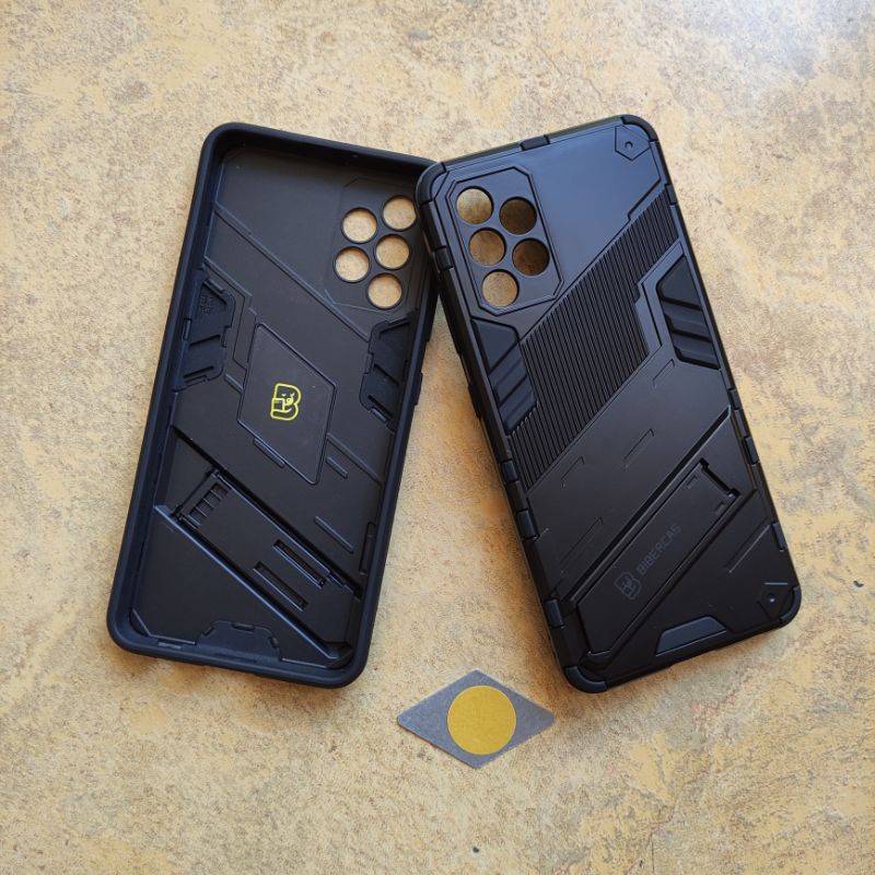 Jual Case Samsung A32 4G & A52s 5G / A52 & A72 Kickstand Armor Bibercas Hybrid Anti Crack Casing ...