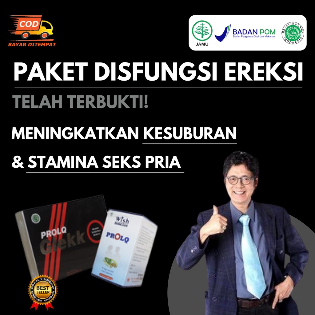 Jual PAKET DISFUNGSI EREKSI Dr Boyke Obat Ejakulasi Dini ProLQ Kapsul ...
