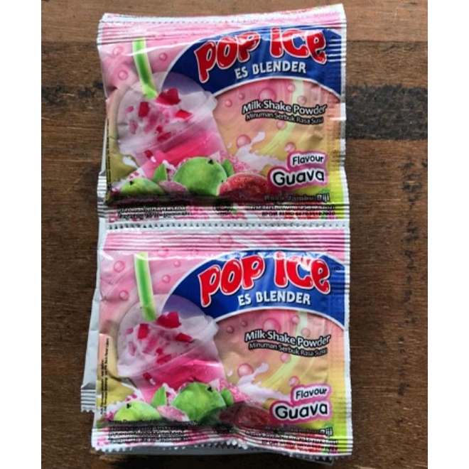 Jual Serbuk Minuman Instan Ice Blend Shake Pop Ice Rasa Jambu Segar ...