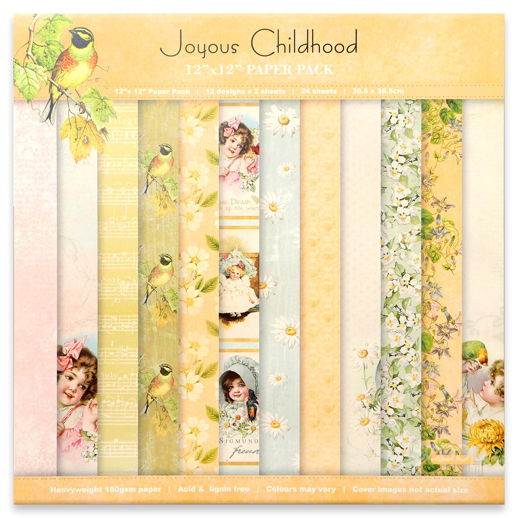Jual Scoop SCRAPBOOK PAPER 30.5x30.5cm Flower & Child 63090401 | Shopee ...
