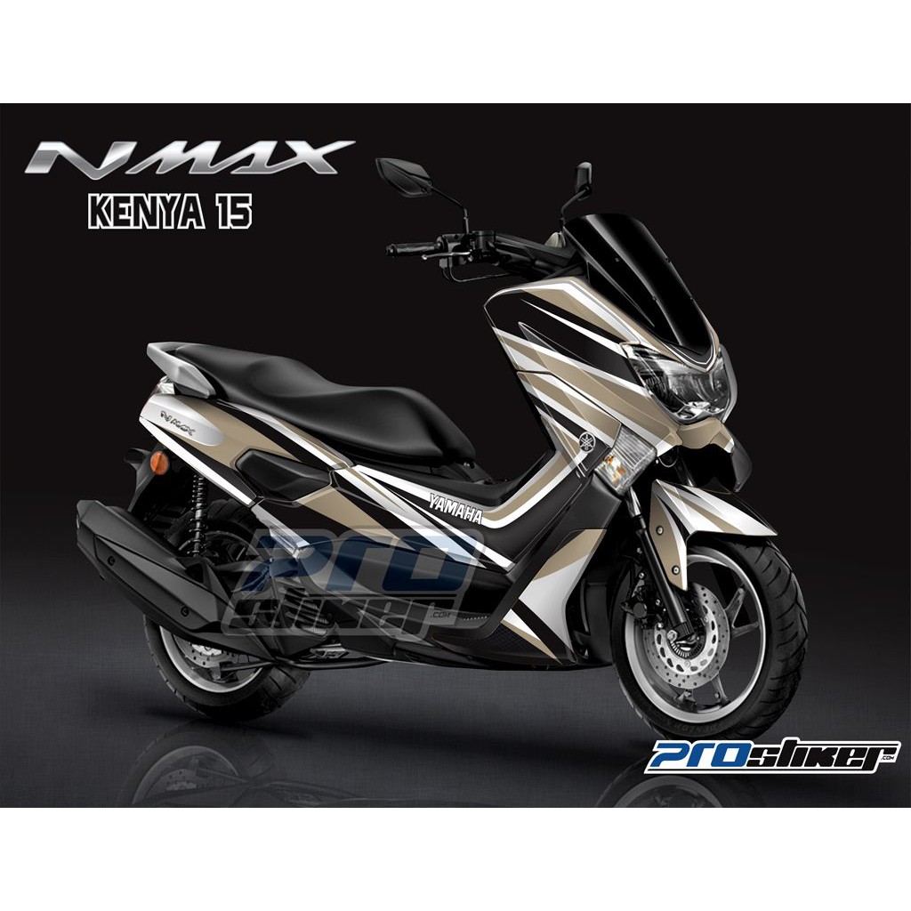 Jual Decal Striping NMAX Grafis KENYA Full Body Simpel Desain Garis ...