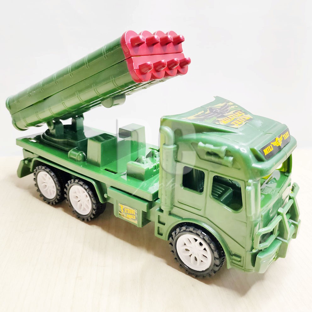 Jual Military Truck Roket Mainan Truk Rudal Tentara Army Militer ...