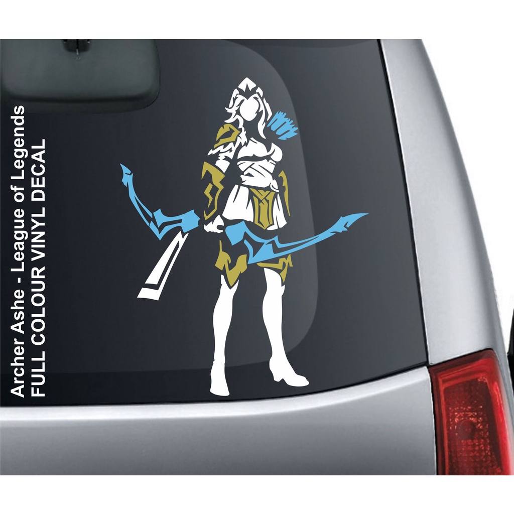 Jual Sticker Archer Ashe League of Legends LOL Vinyl Decal | Shopee ...