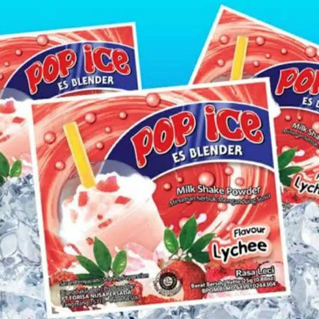 Jual Pop ice leci (7 bungkus x 25gr) | Shopee Indonesia
