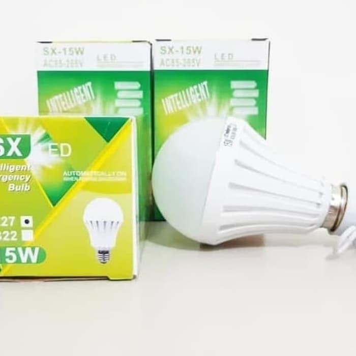 Jual Lampu Bohlam Emergency Sentuh LED 15 Watt Lampu Darurat Bulb Light ...