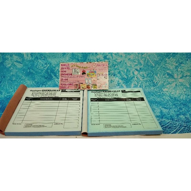 Jual Nota custom, INVOICE, Kwitansi 2rangkap 1warna | Shopee Indonesia