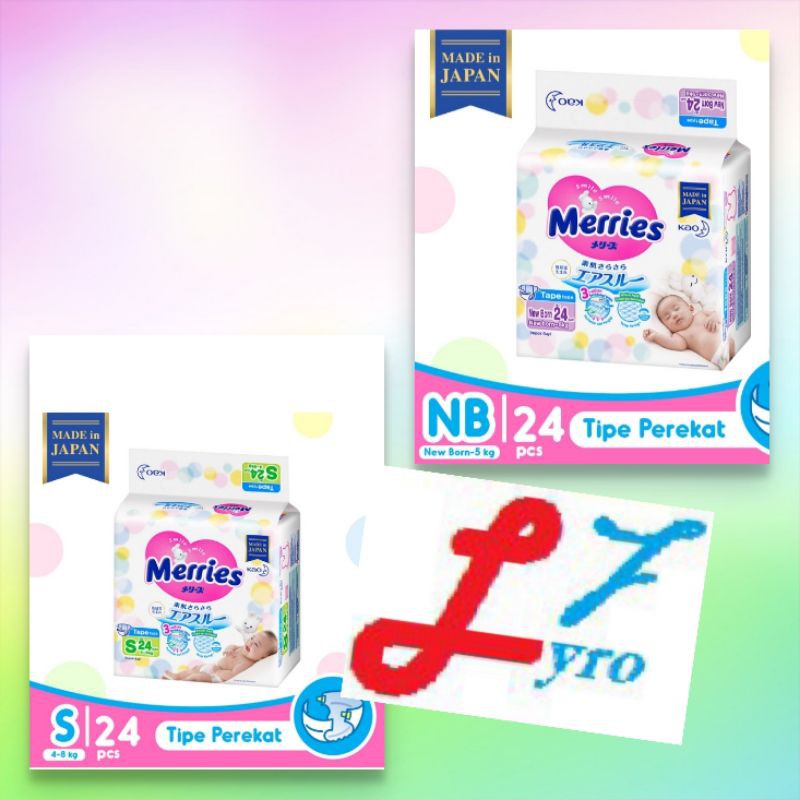 Jual merries premium tape S24 merries premium tape NB24 merries nb 24 ...