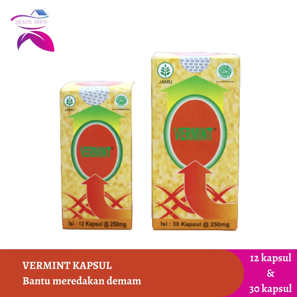 Jual Vermint Kapsul Cacing / Obat Tipes / Vermin | Shopee Indonesia