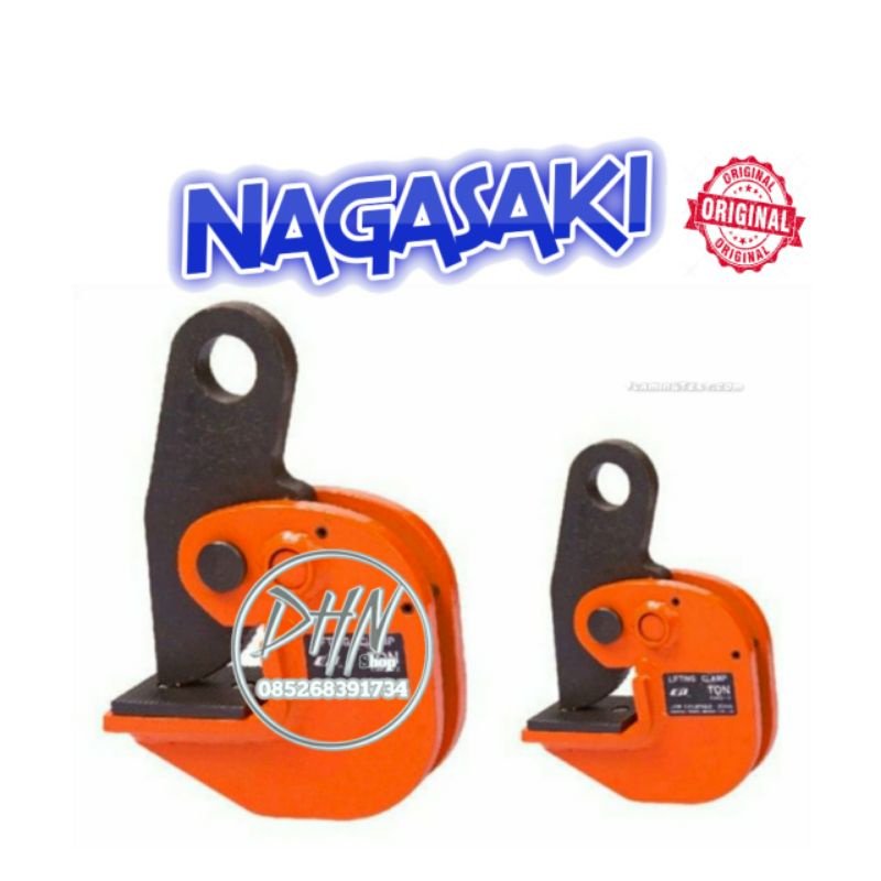 Jual Lifting Clamp Hook 1 Ton Horizontal NAGASAKI | Shopee Indonesia