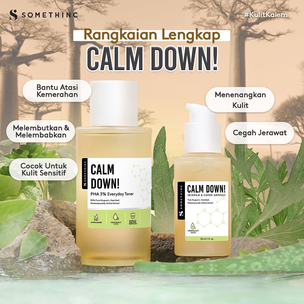 Jual SOMETHINC CALM DOWN! PHA 3% EVERY DAY TONER - SKINPAIR R-COVER ...