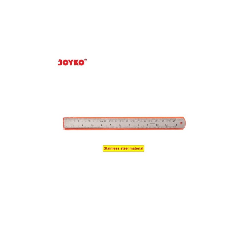 Jual Penggaris Besi / Stainless Steel Ruler Joyko RL-ST30 30 cm | Shopee Indonesia