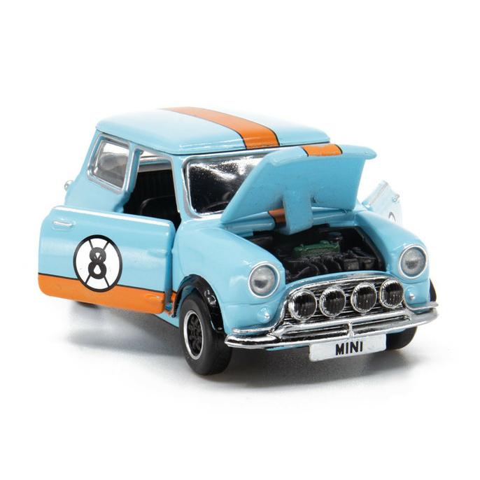 Jual Tiny Diecast Mini Cooper Racing #8 Classic Racing Gulf Livery ...