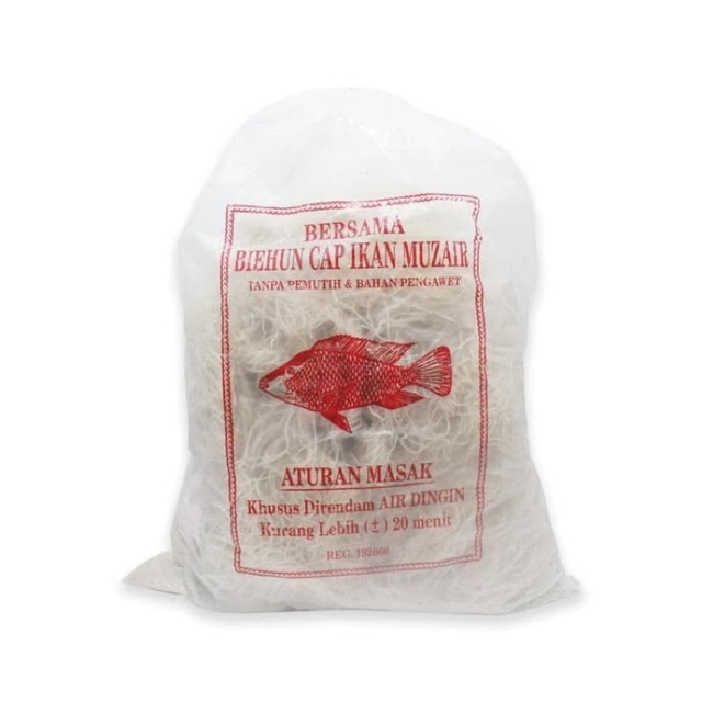 Jual Bihun biehun Mihun cap ikan Muziar mujair 5 kg / bihun bal medan ...