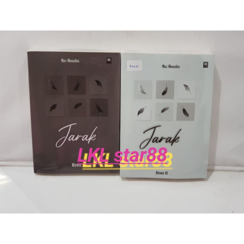 Jual Buku/Novel Jarak by Ra Amalia (2 Buku) | Shopee Indonesia