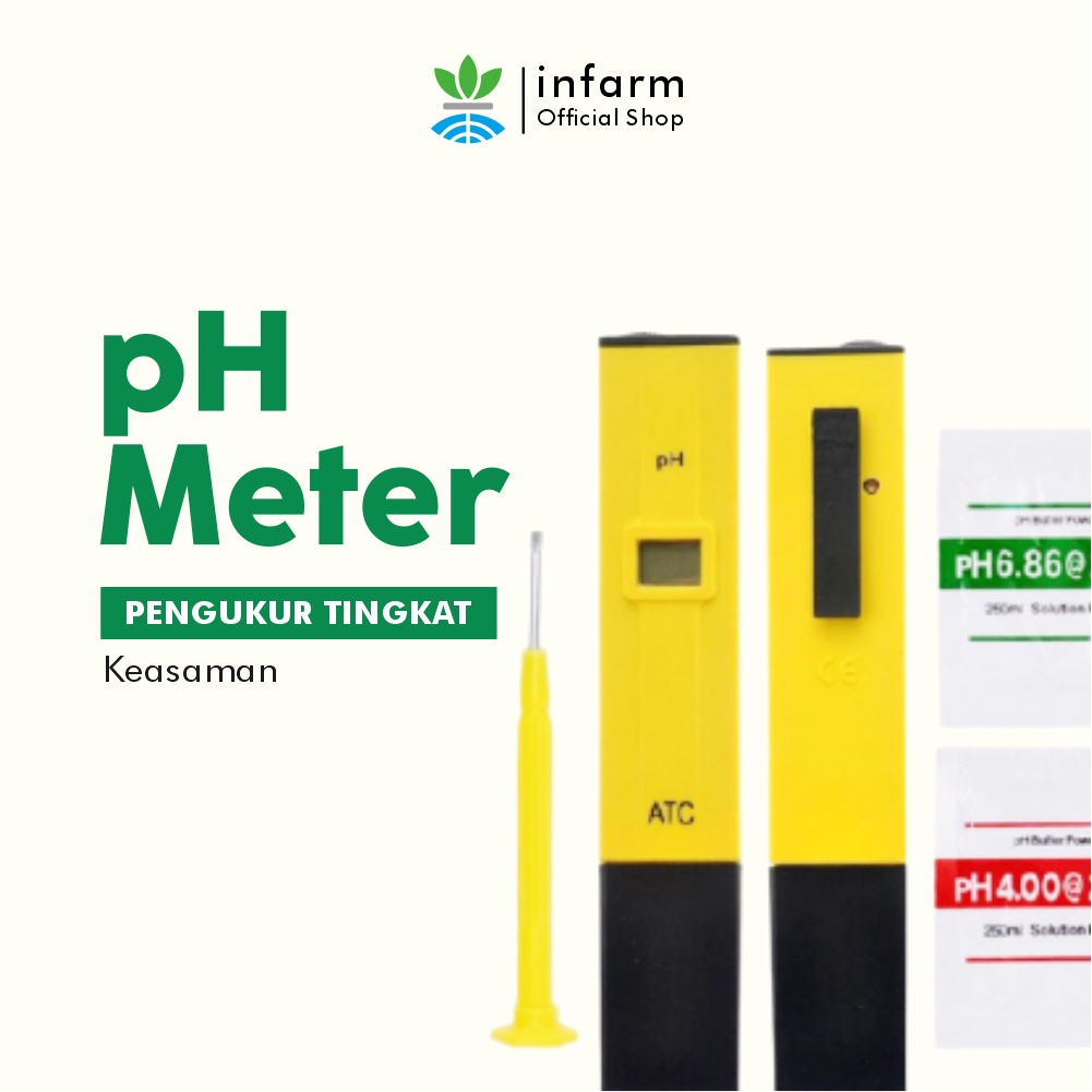 Jual INFARM - Digital pH Meter Alat Ukur Kadar Keasaman Air Sudah ...