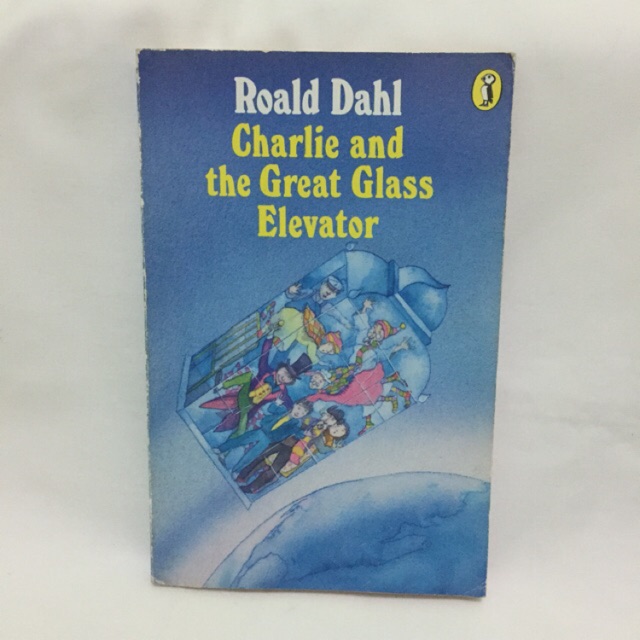 Jual Charlie And The Great Glass Elevator - Roald Dahl 1986 | Shopee ...