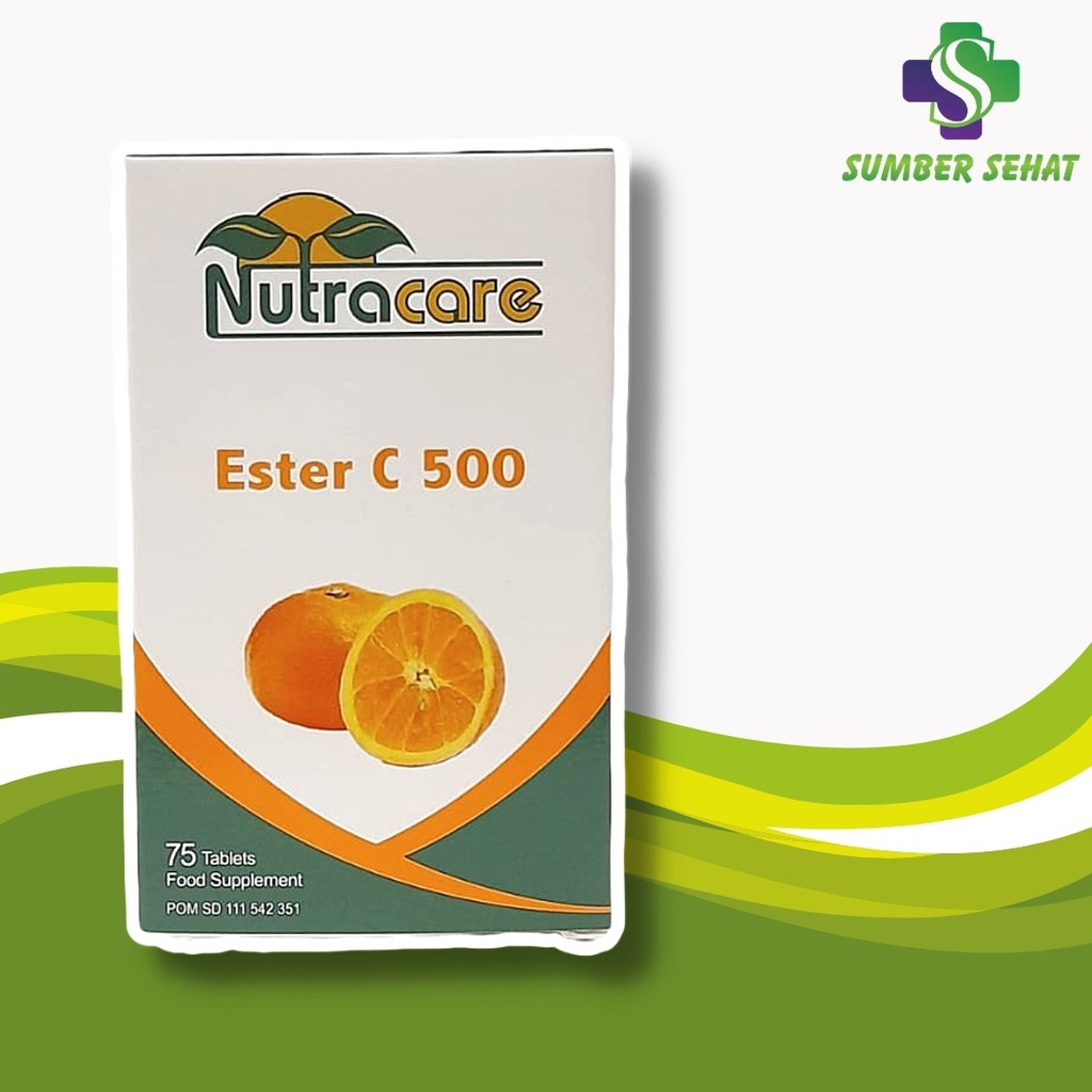 Jual NUTRACARE ESTER C 500 MG BOTOL ISI 75 TABLET | Shopee Indonesia
