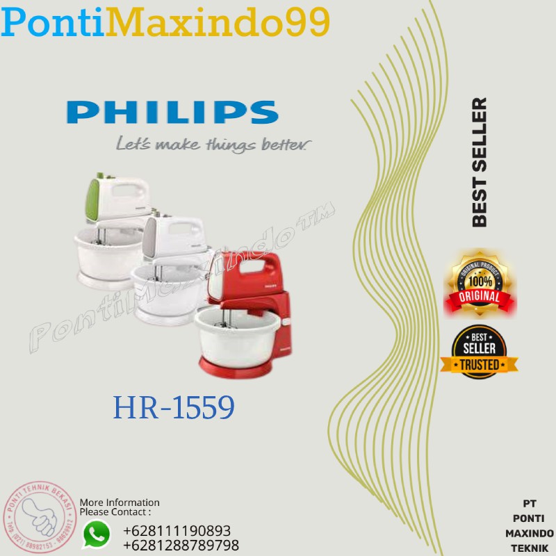 Jual STAND MIXER PHILIP HR 1559 | Shopee Indonesia