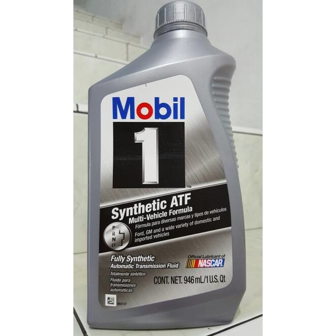 Jual Oli Transmisi Matic Mobil 1 Fully Synthetic ATF MV Multi Vehicle 1 ...