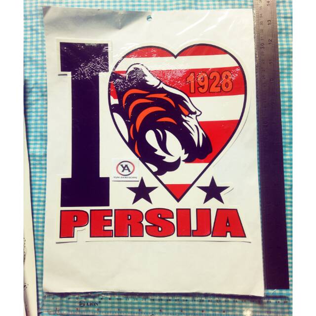Jual Stiker I LOVE PERSIJA JAKARTA | Shopee Indonesia