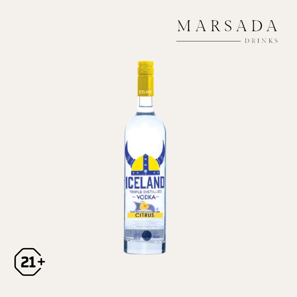 Jual Minuman Iceland Vodka Citrus 700ml | Shopee Indonesia