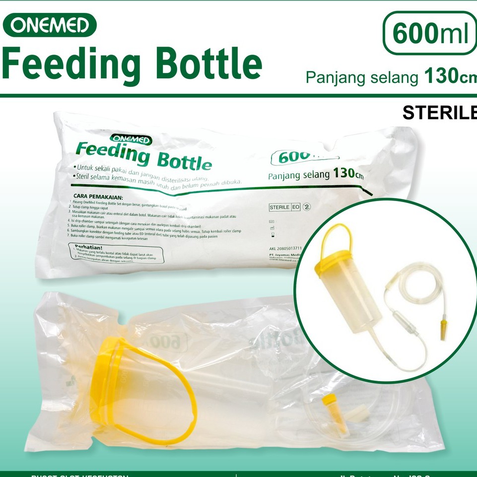 Jual One Med Feeding Bottle 600ml, Panjang 130cm | Shopee Indonesia