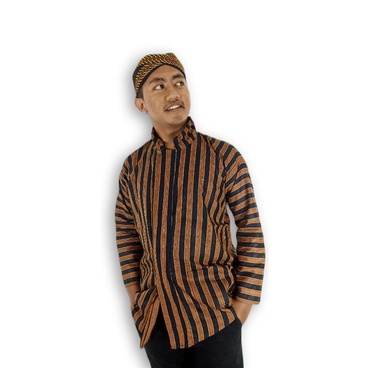 Jual Surjan Lurik | Baju Lurik | Baju Adat Jawa | Shopee Indonesia