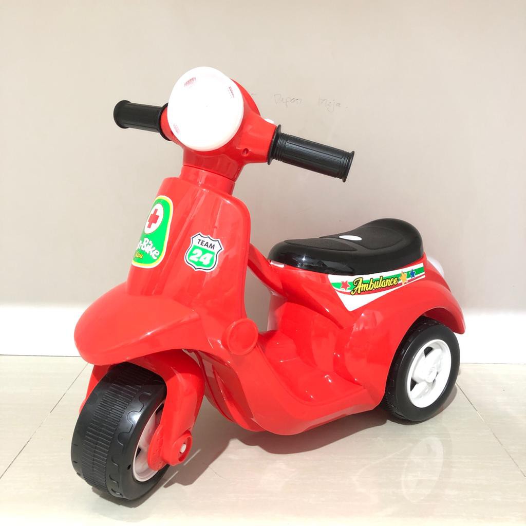Jual Mainan anak ride on Vespa mini / Fun bike sepeda scooter roda 3 ...